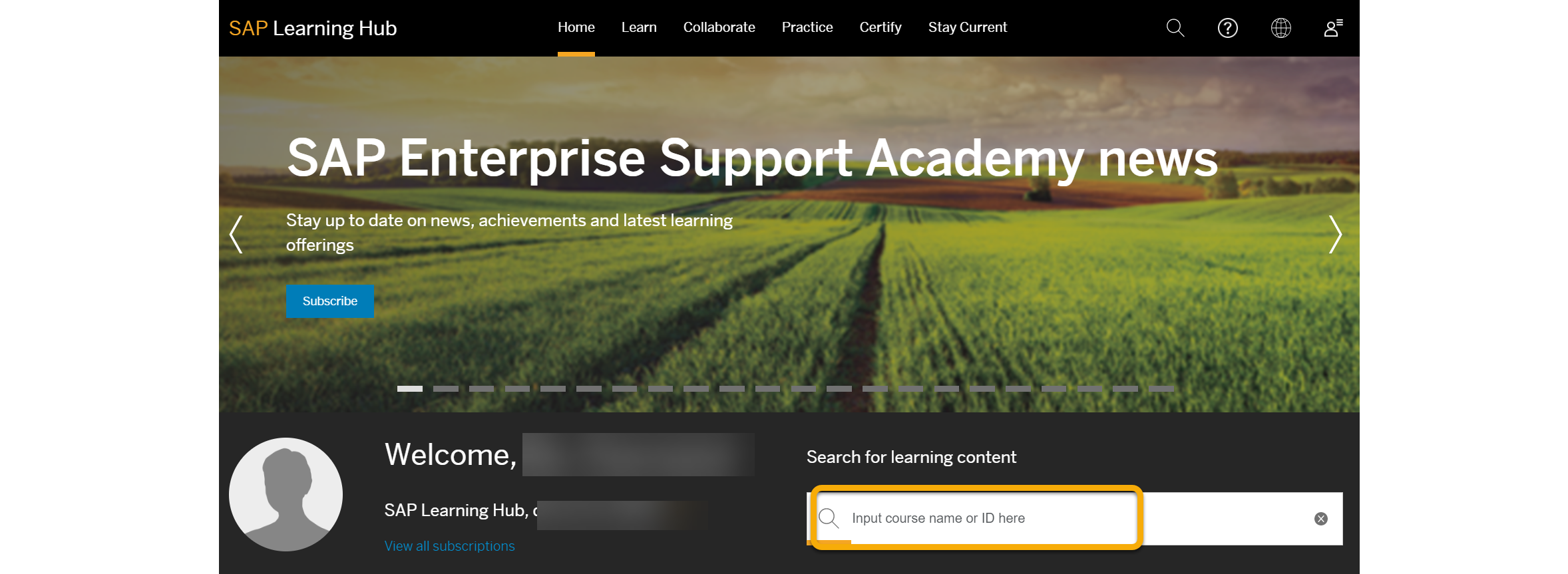 SAP Learning Hub Help Center SAP Learning Hub Help Center